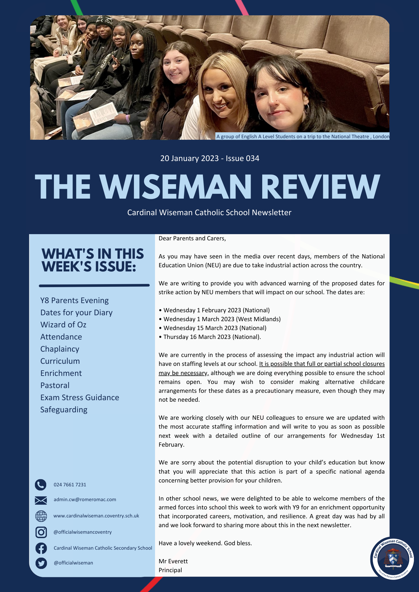 The Wiseman Review – Issue 034 – 20 January 2023