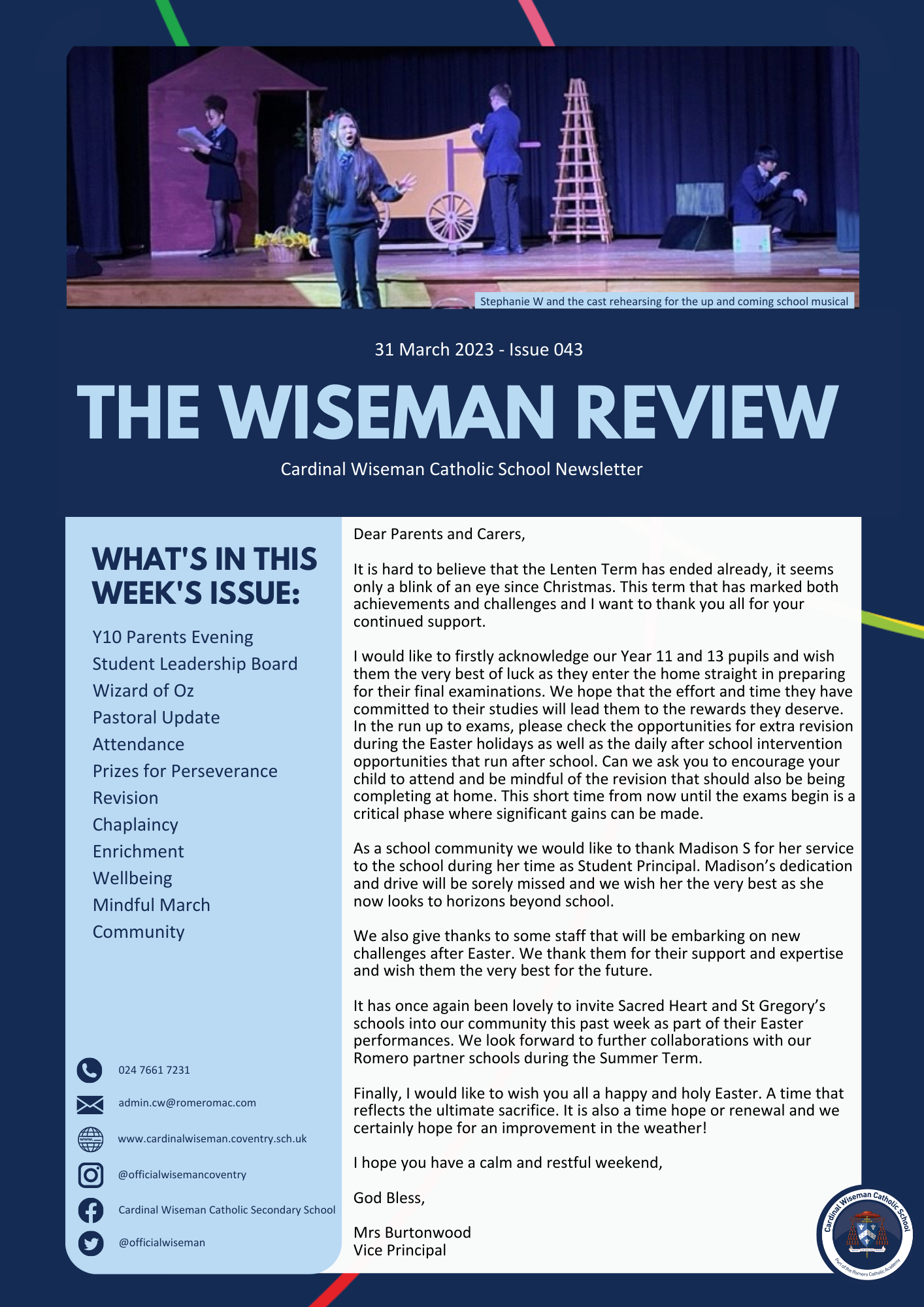 The Wiseman Review – Issue 043 – 31 March 2023