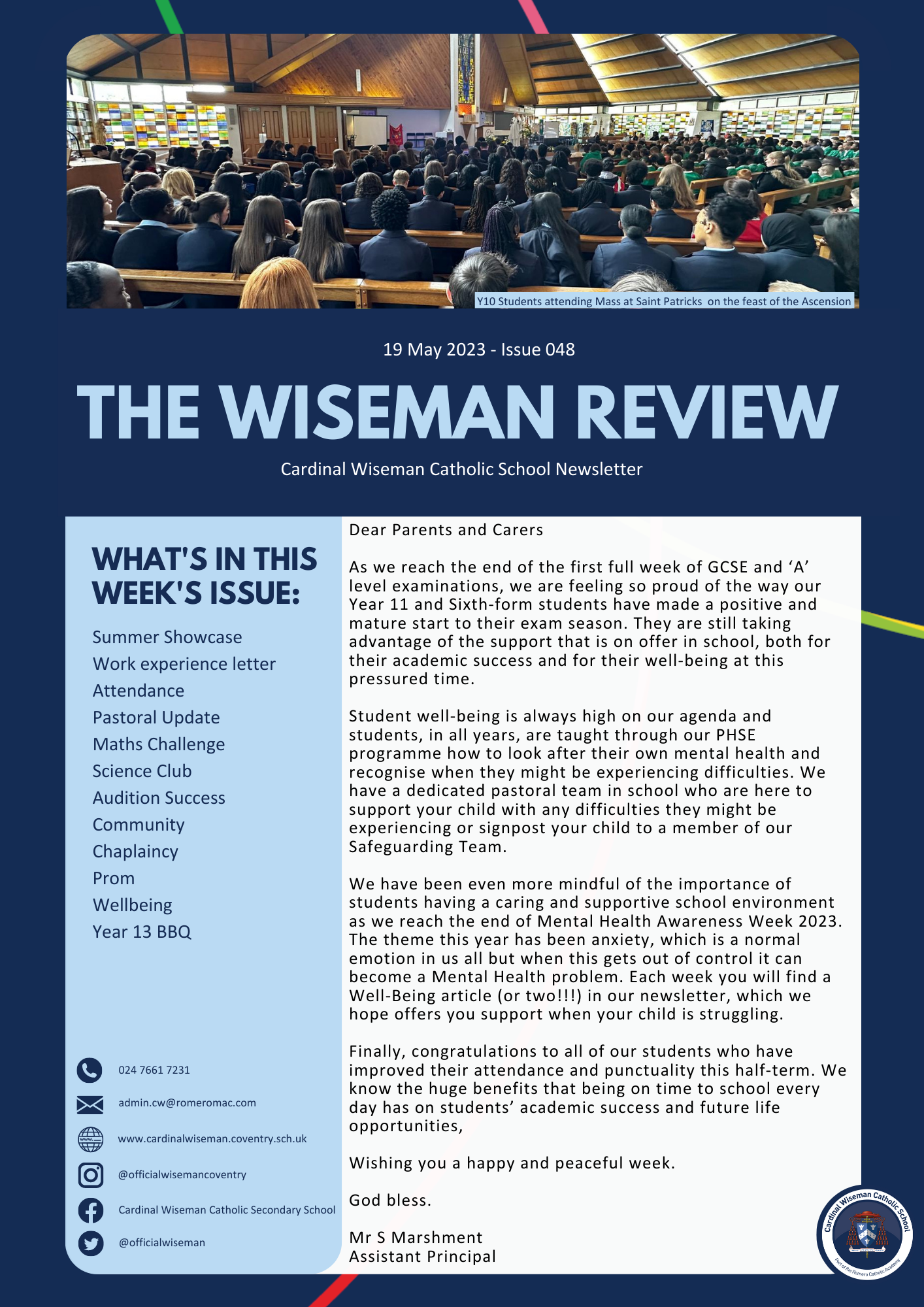 The Wiseman Review – Issue 048 – 19 May 2023