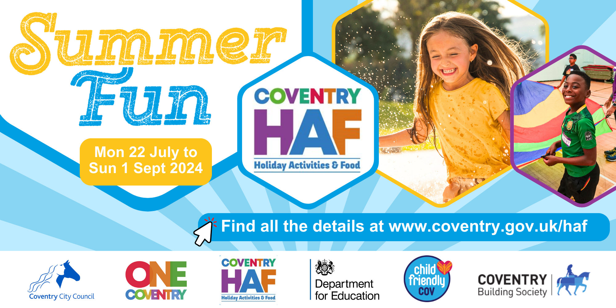 Free Summer Holiday Activities & Food Programme