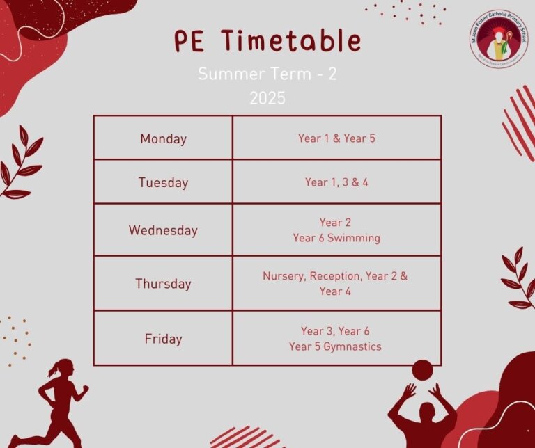 PE Timetable